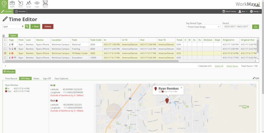 Construction Time Tracking Software | WorkMax TIME